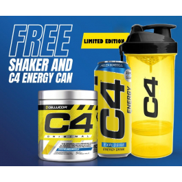 Cellucor C4 Original 60 servings + C4 Energy Can + Shaker | NEW FLAVOURS
