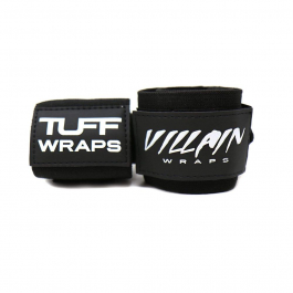 Tuff Wraps All Black Villan "STIFF" Wrist Wraps