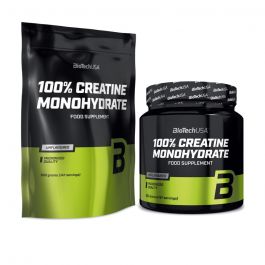 Buy Biotech USA 100% Creatine Monohydrate 500g | Strength