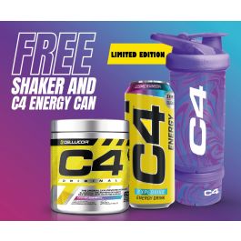 Cellucor C4 Original 60 servings + C4 Energy Can + Shaker | NEW FLAVOURS