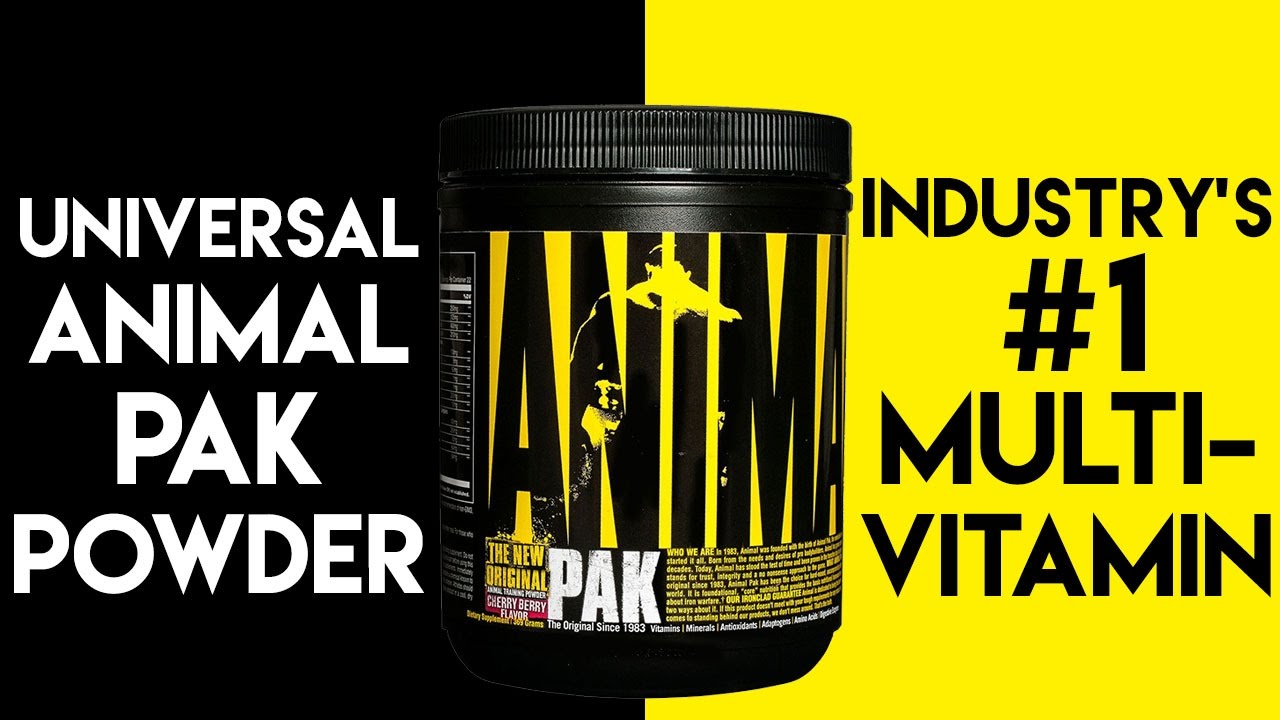 Universal Animal Pak 342g Vitamins Minerals In Powder Universal Animal Pak 342g Vitamins Minerals In Powder
