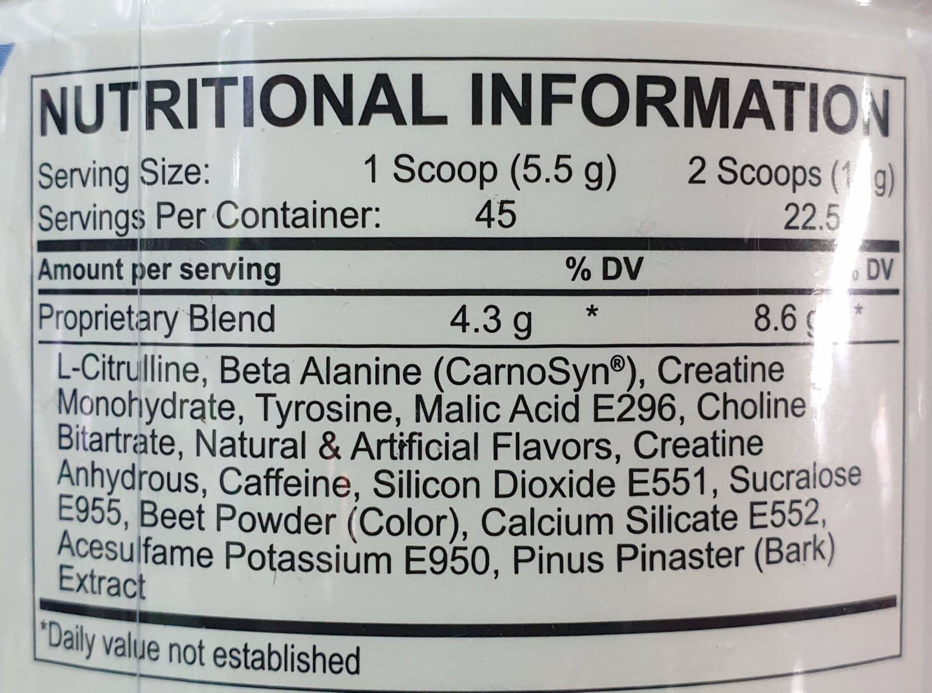 Buy USP Labs Jack 3D Pre Workout UK | 24H Delivery